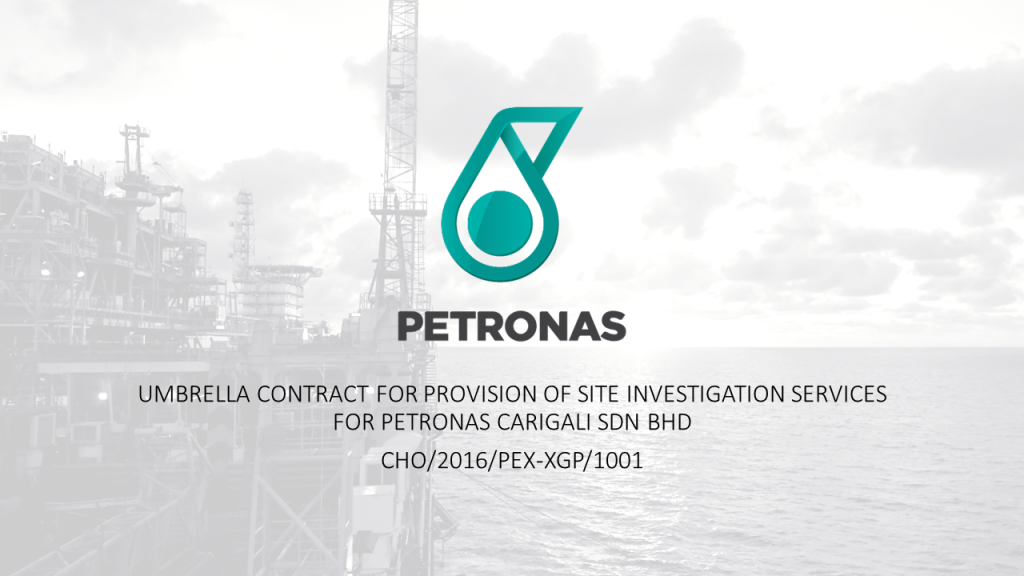 Provision of Site Investigation Services for Petronas Carigali Sdn. Bhd ...